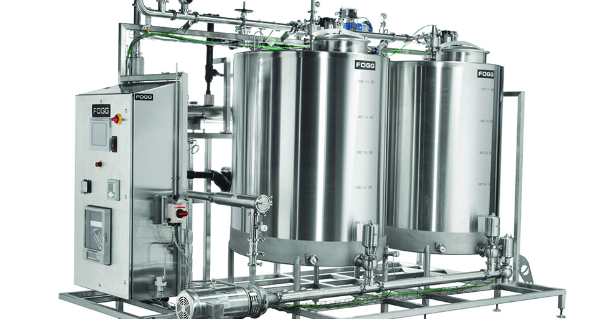 CIP Skids | Filler Sanitizers & Cleaning Solution Equipment | Fogg