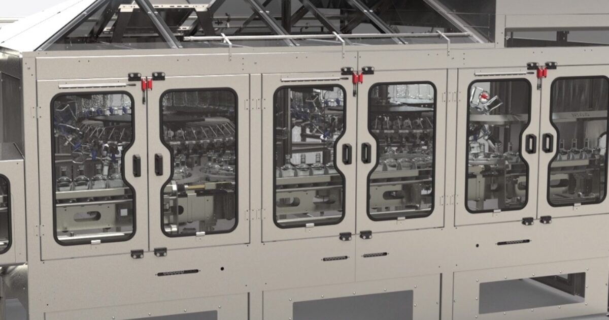 Innovative Dual Turret Rinser for Enhanced Bottle Sanitization | Fogg